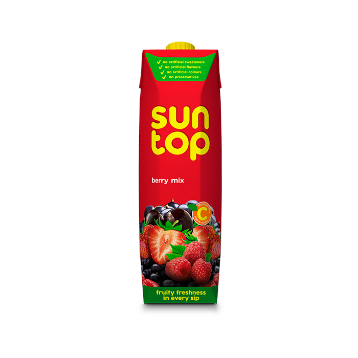 SUNTOP Berry mix Fruit Drink 1L - Suntop