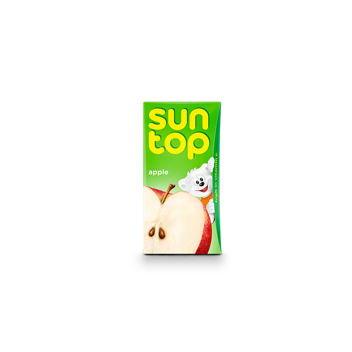 SUNTOP Apple Fruit Drink 125 ml - Suntop