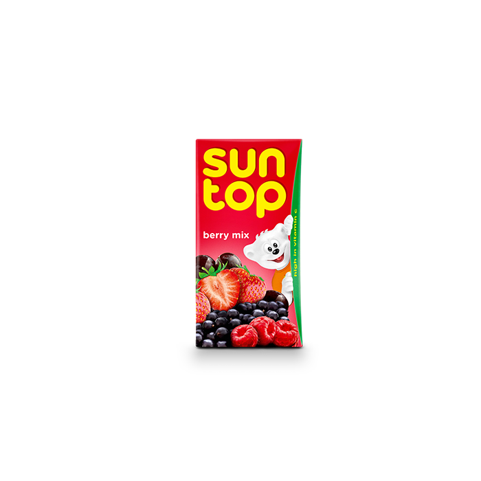 SUNTOP Berry Mix Fruit Drink 125 ml - Suntop