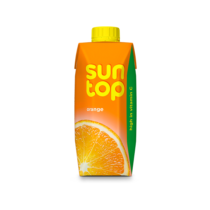 SUNTOP Orange Fruit Drink 330 ml - Suntop