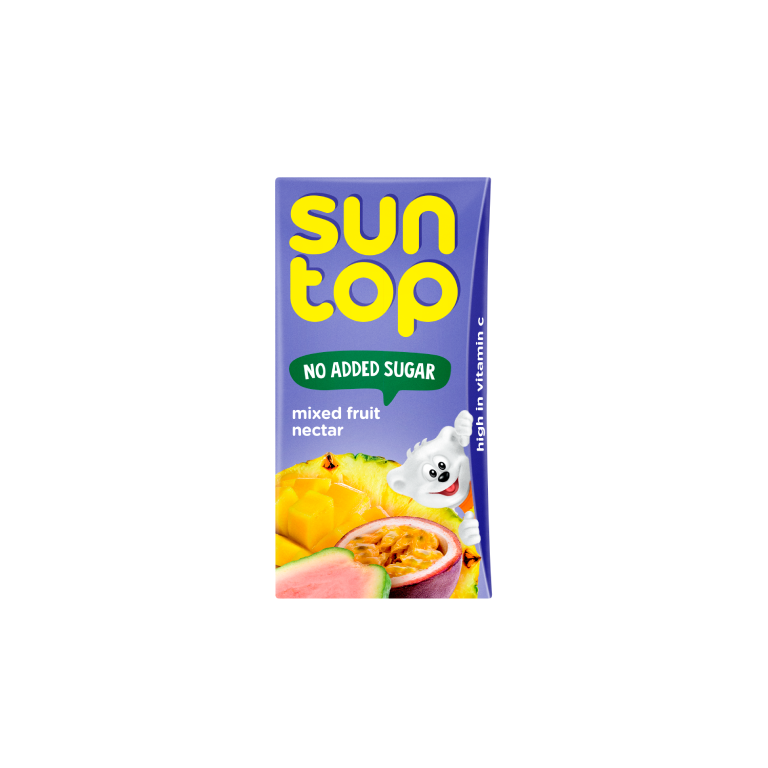 SUNTOP No Added Sugar Mixed Fruit Nectar 125 ml - Suntop
